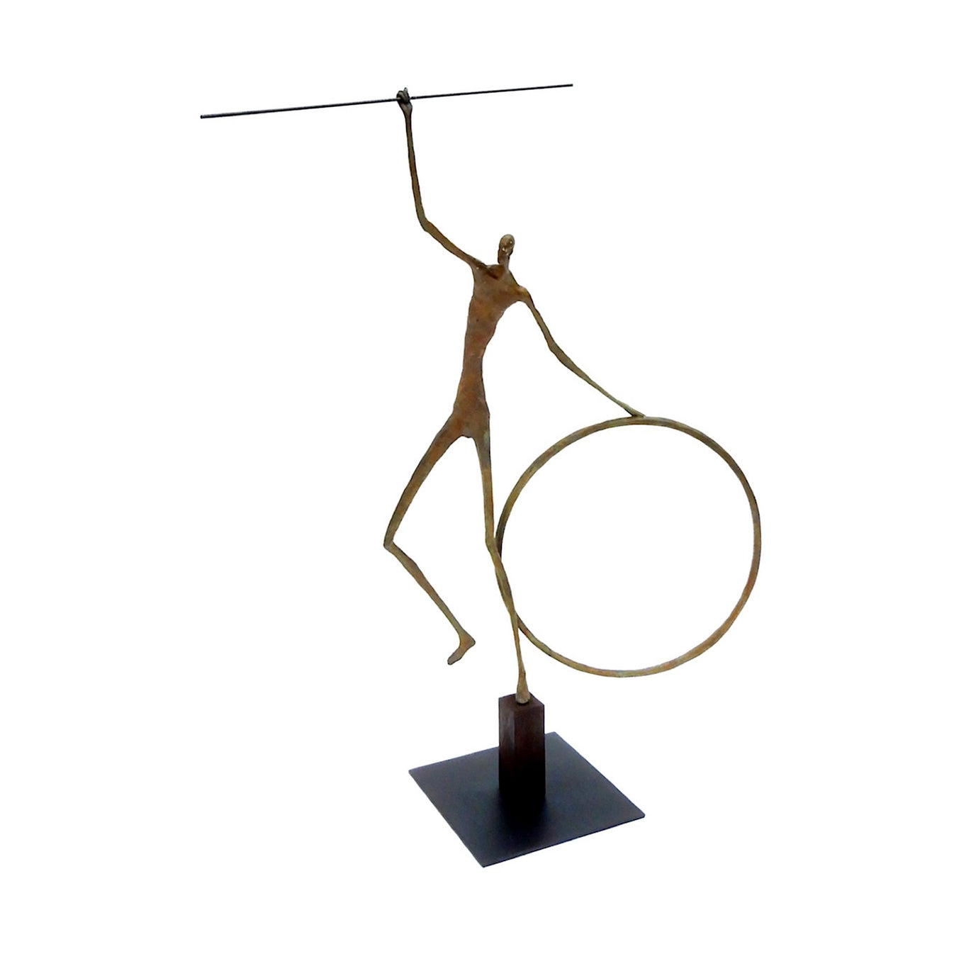 Bronze Figure with Hoop | Luxury Home Decor | Luxury Home Shop – Luce ...